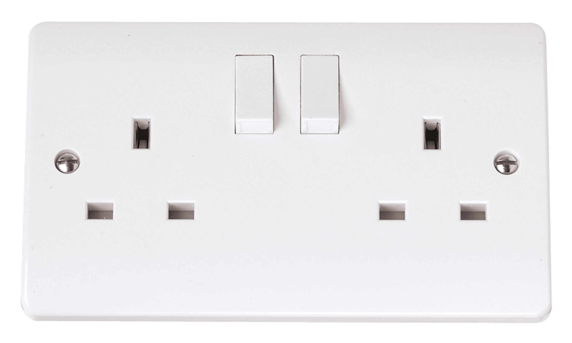13 Amp Socket Outlets - 2 gang switched